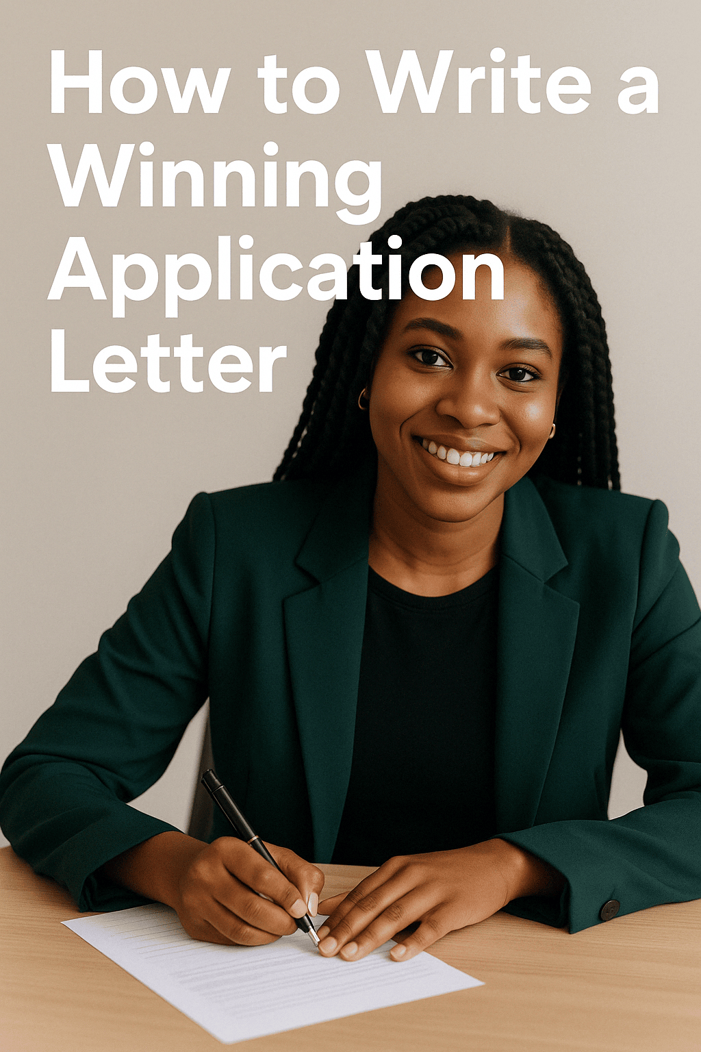 How to Write a Winning Application Letter (with a Sample!) - FleekNG ...